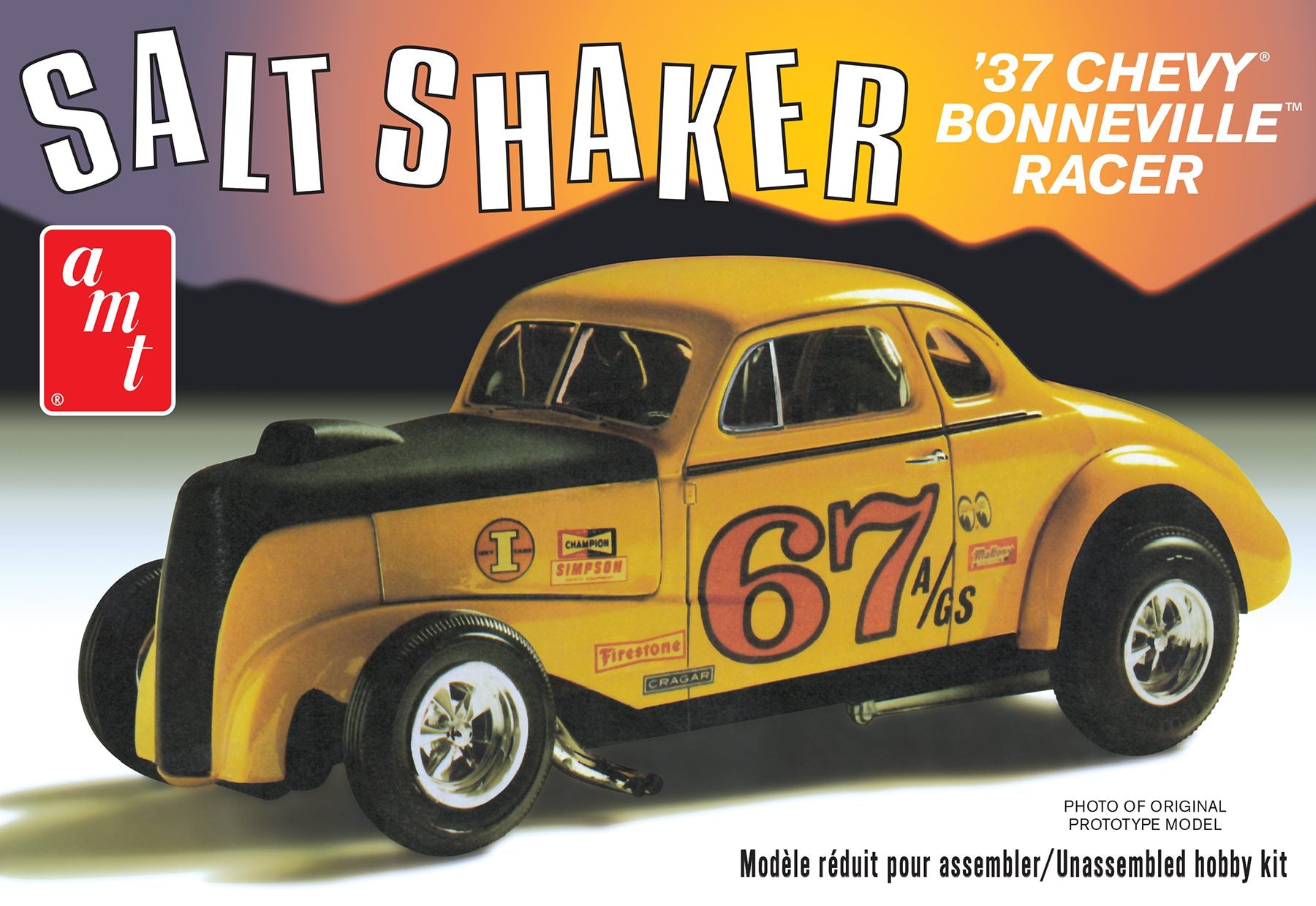 AMT / '37 Chevy Bonneville Racer (Salt Shaker) 1/25