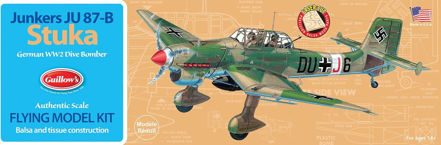 Guillow's / Junkers JU 87B Stuka